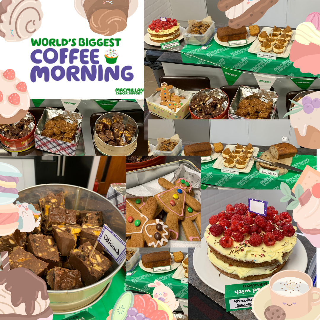 Macmillan Coffee Morning - Legat Owen